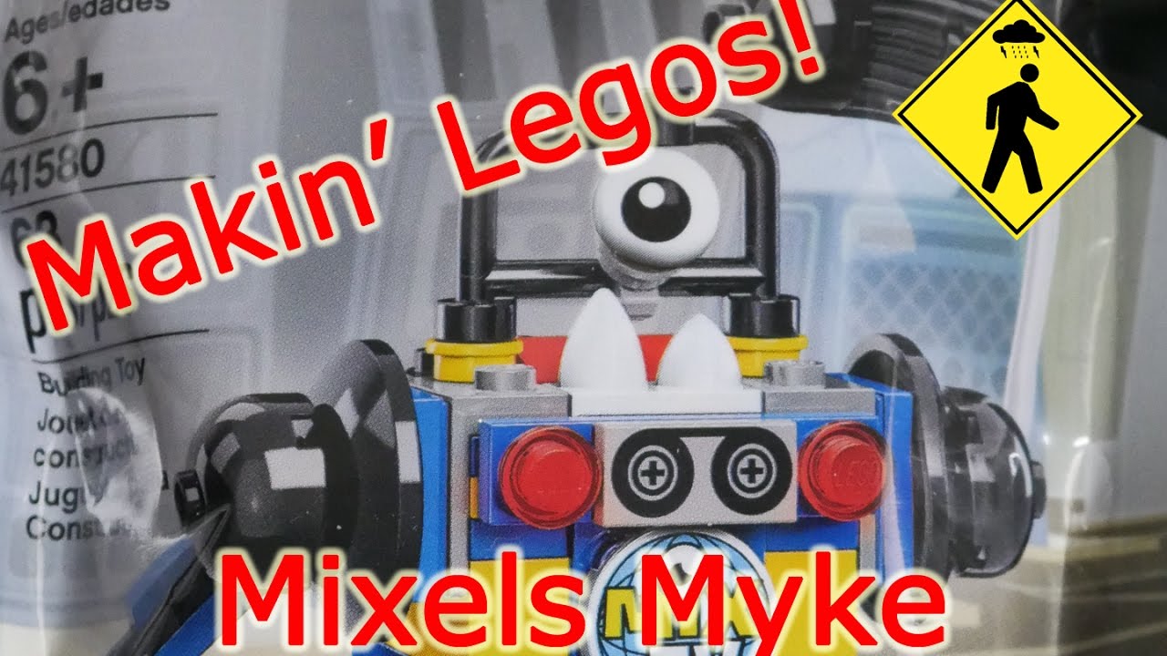 Makin' Legos! Mixels - Myke (Set 41580) - YouTube