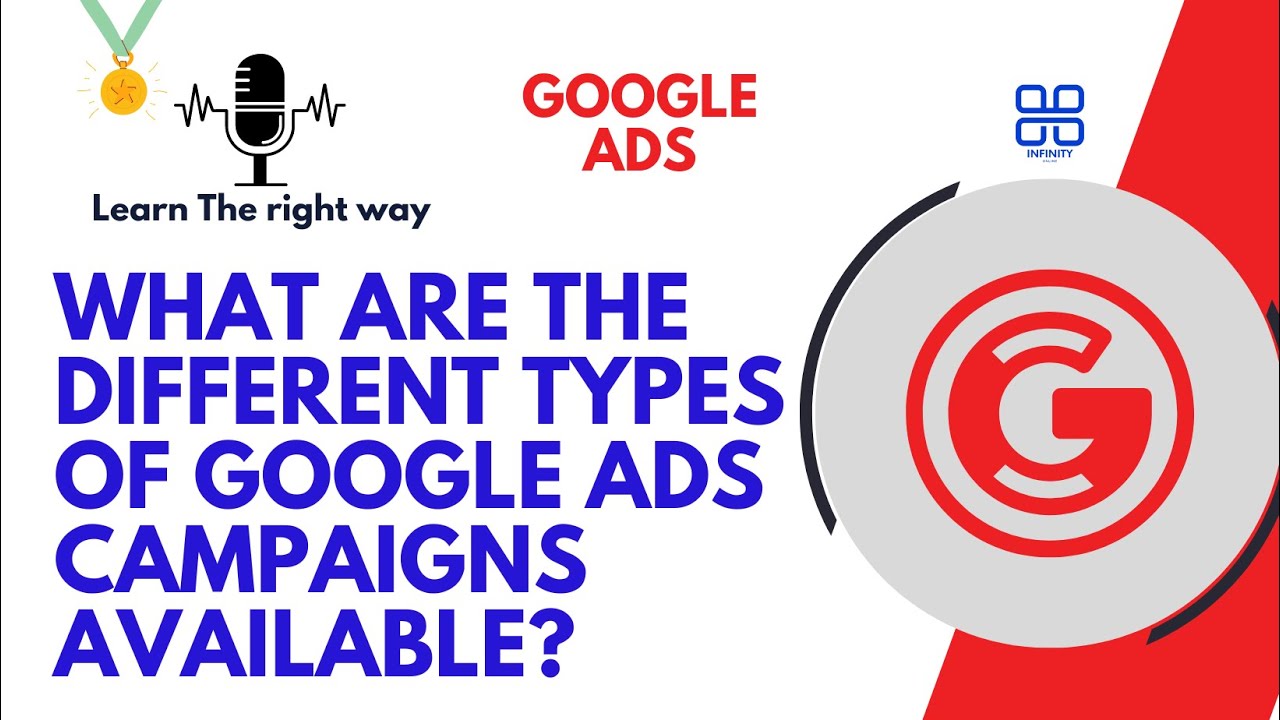 What are the different types of Google Ads campaigns available? - YouTube