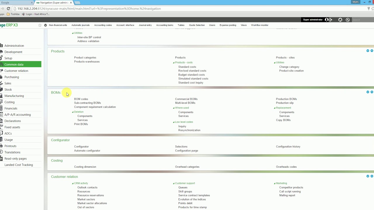 Part 8 BOM and BP setup for subcontracting - YouTube