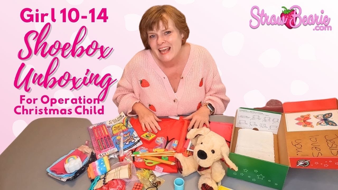 Shoebox for a 10-14 year old girl for Operation Christmas Child ...