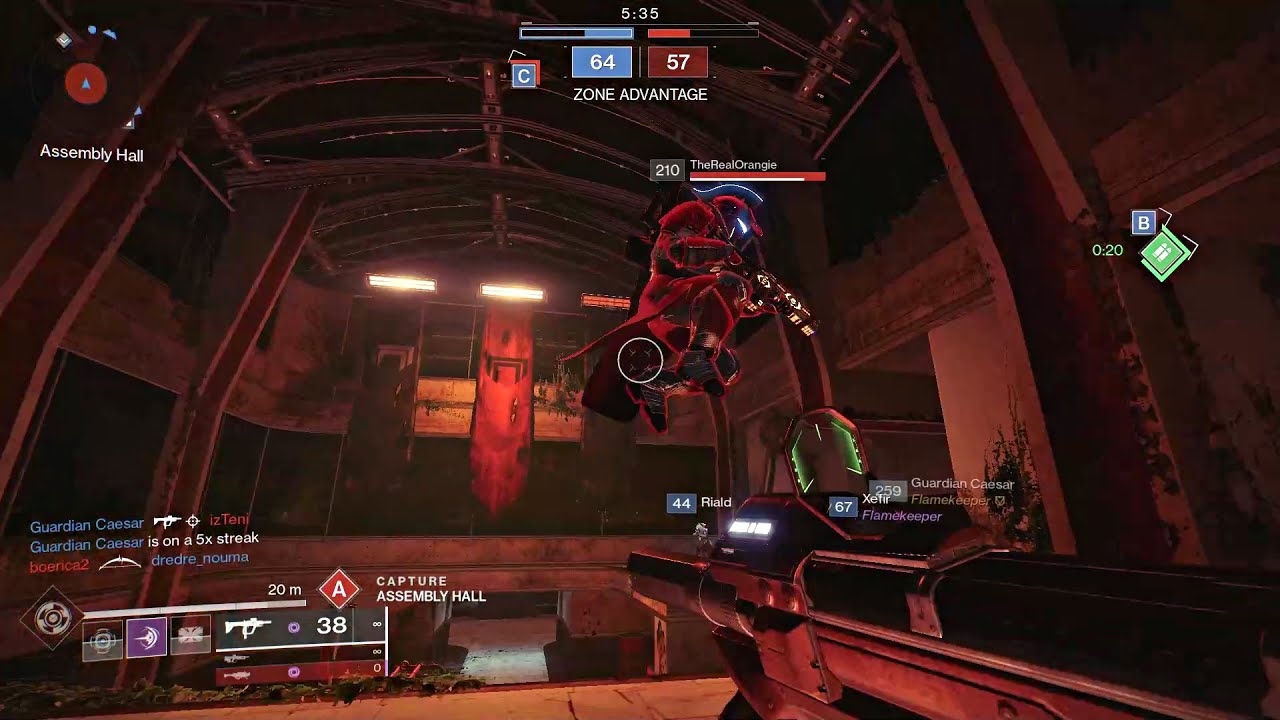 DESTINY 2 (2022) Control Multiplayer Gameplay - YouTube