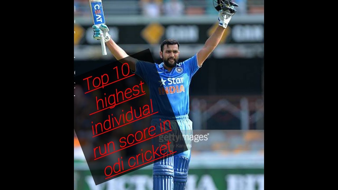 Top 10 highest individual run score in cricket...all about cricket ...