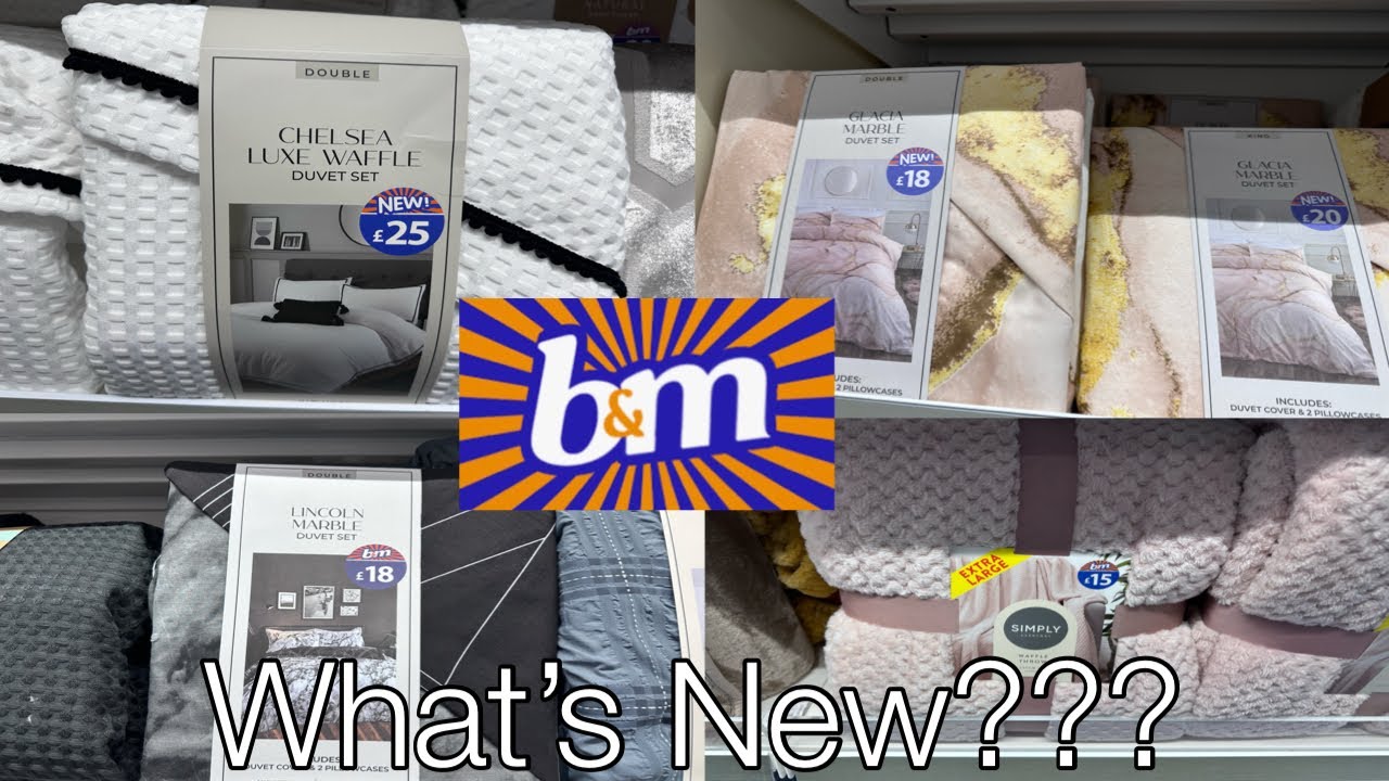 What’s New in B&M??? Duvet Cover & Throw available in B&M with prices ...