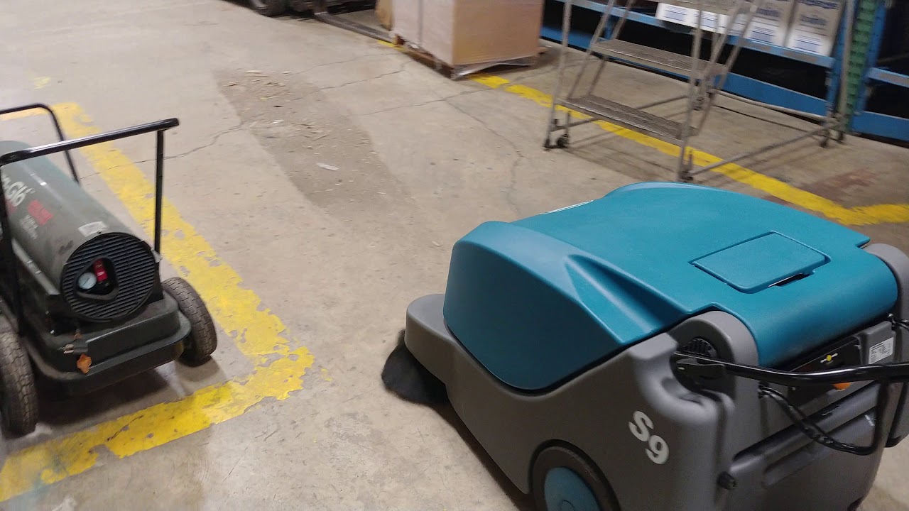 Tennant S9 S#: S9006064 Running Test - YouTube
