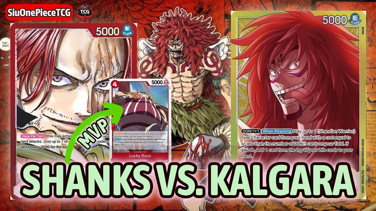 LUCKY ROUX MVP! - OP12 🔴 Shanks VS. 🟡 Kalgara 🎮 GAMEPLAY - YouTube