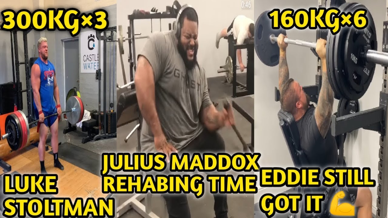 STRONGMAN LIFTS FT LUKE STOLTMAN, EDDIE HALL, IVAN MAKAROV, KONSTANTINE ...