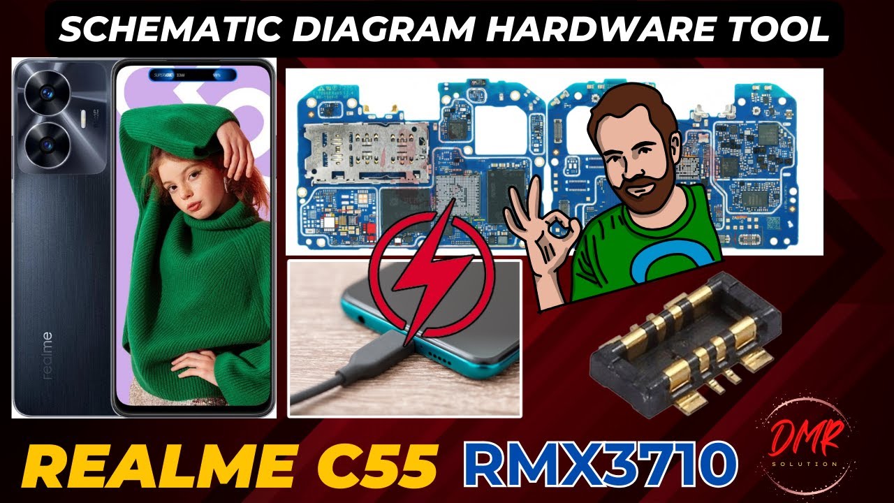 Realme c55 (rmx3710) charging not working problem solution usb ways ...