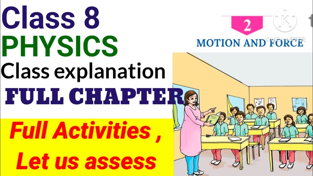 Class 8 Physics Unit 2 Motion And Force Explanation Let us Assess ...