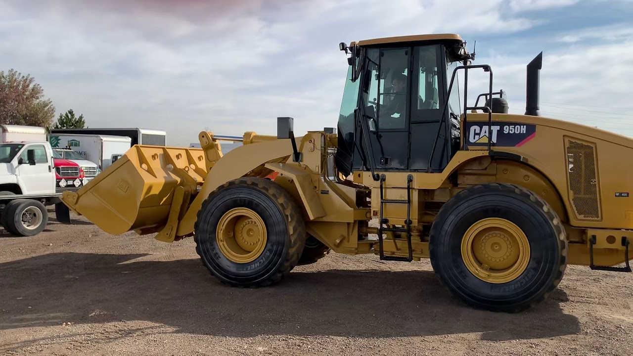 Cat 950h - YouTube