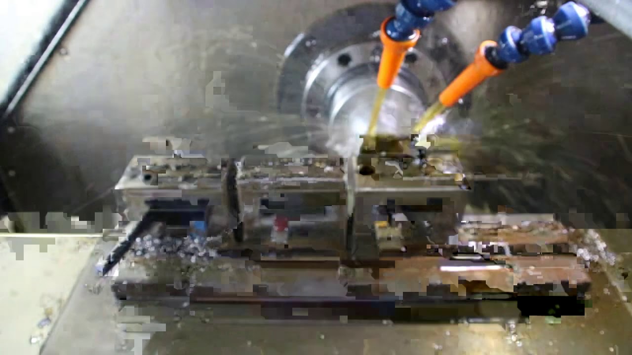 Watch case NC Cutting Crown / tube space manufacturing - YouTube