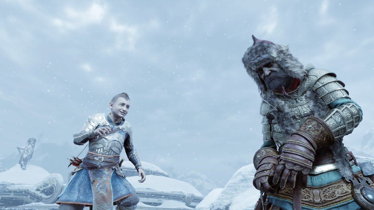 Sindri Being A Naughty Dwarf - God Of War Ragnarok - YouTube