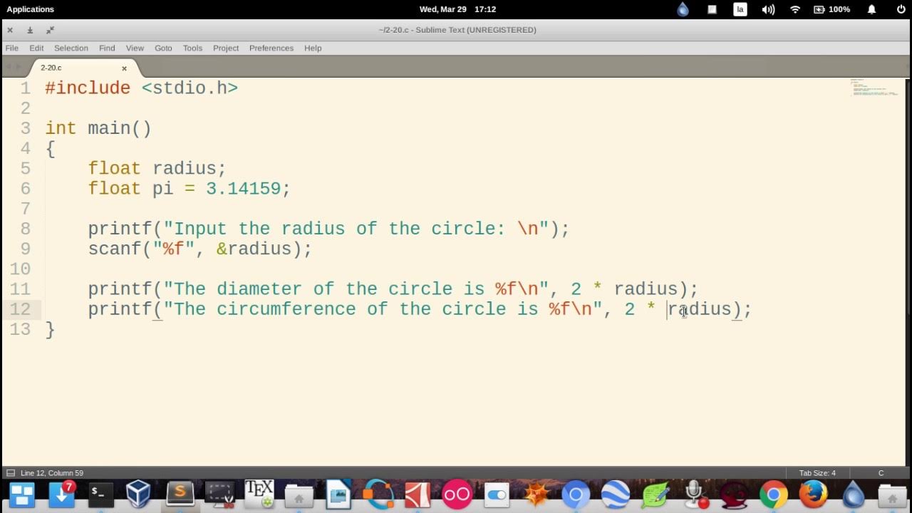 C How to Program (6th edition) - Deitel & Deitel, exercise 2.20 - YouTube