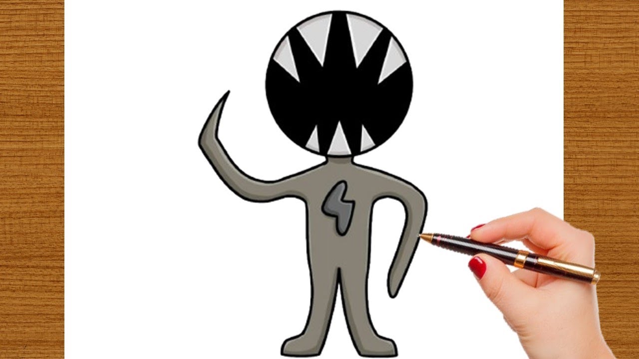 🎃 Learn how to draw Creface, the spooky character - YouTube