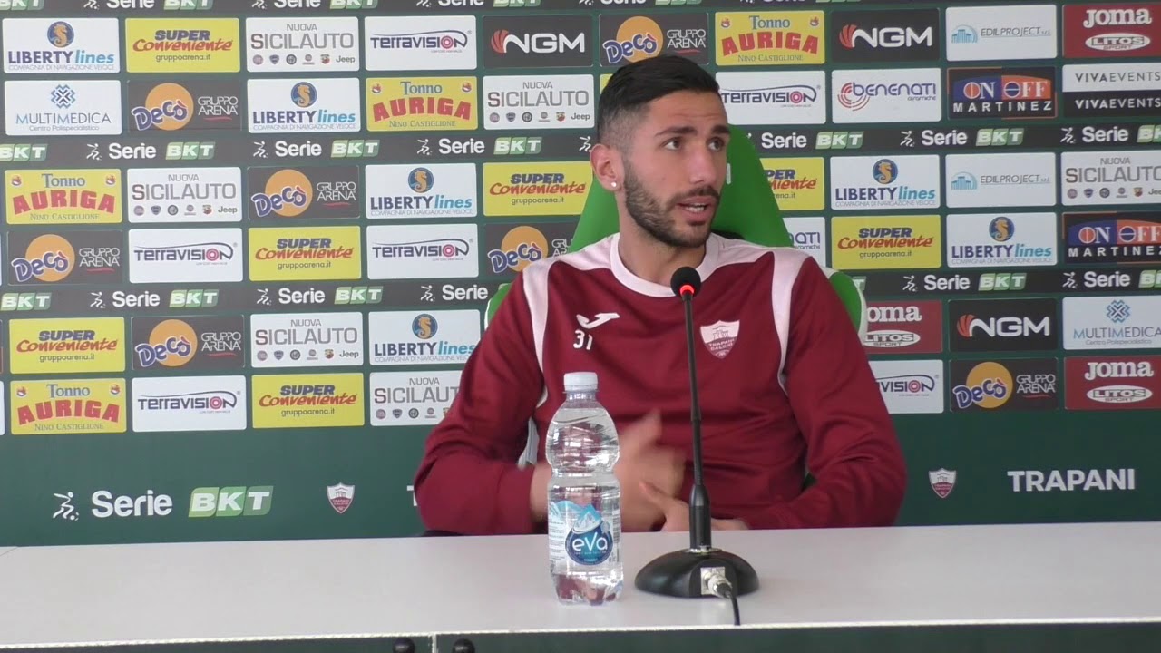 Verso Cremonese-Trapani. Roberto Pirrello in conferenza stampa - YouTube