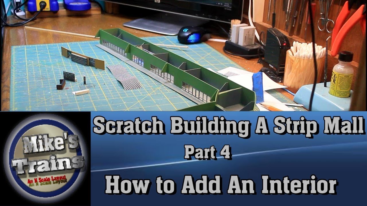 Scratch Build A strip Mall: Part 4 - YouTube