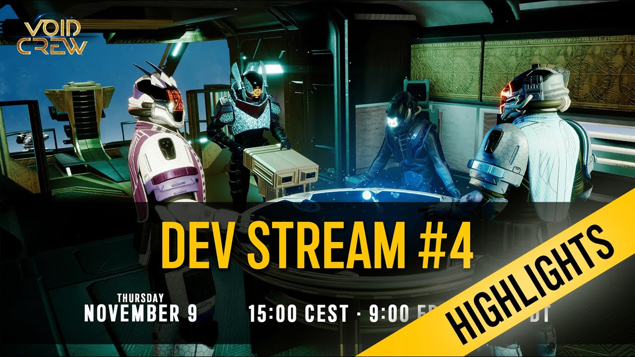 Void Crew Dev Stream #4 - Two Devs and a CM walk into a bar ...