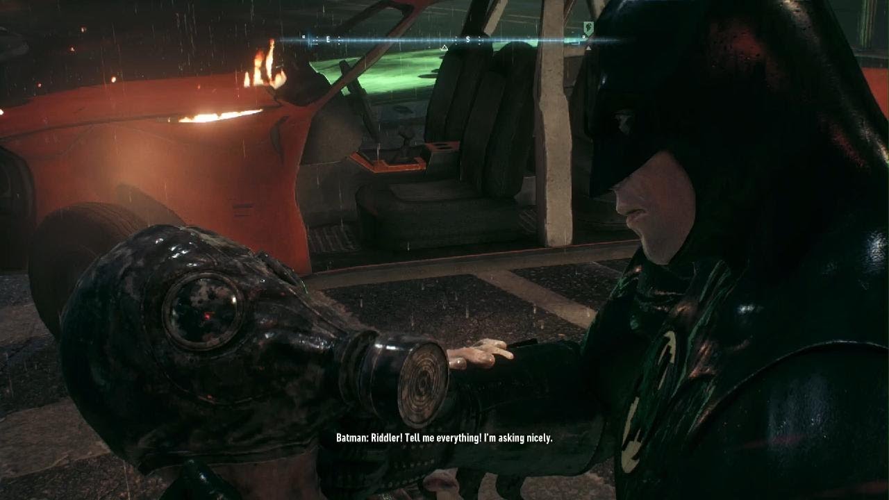 BATMAN: ARKHAM KNIGHT: The Interrogation - YouTube