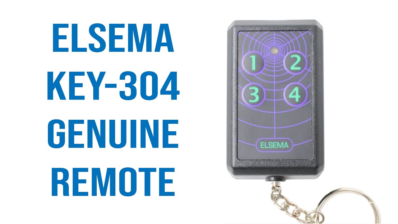 Elsema Key-304 Genuine Remote Video Description - YouTube