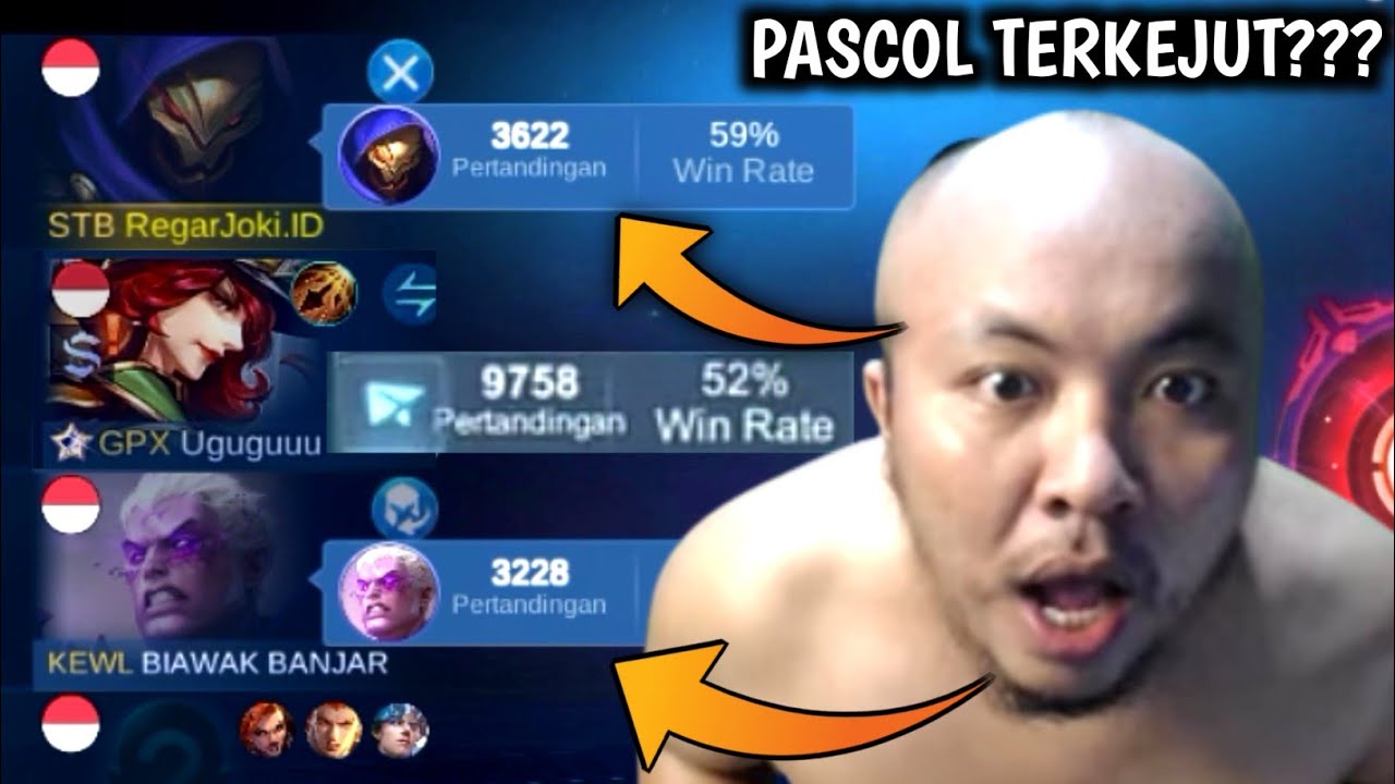 SOLO RANK KETEMU PASCOL @PascolKintil!!🔥SUMPAH MIYA NYA BEBAN COKKK ...