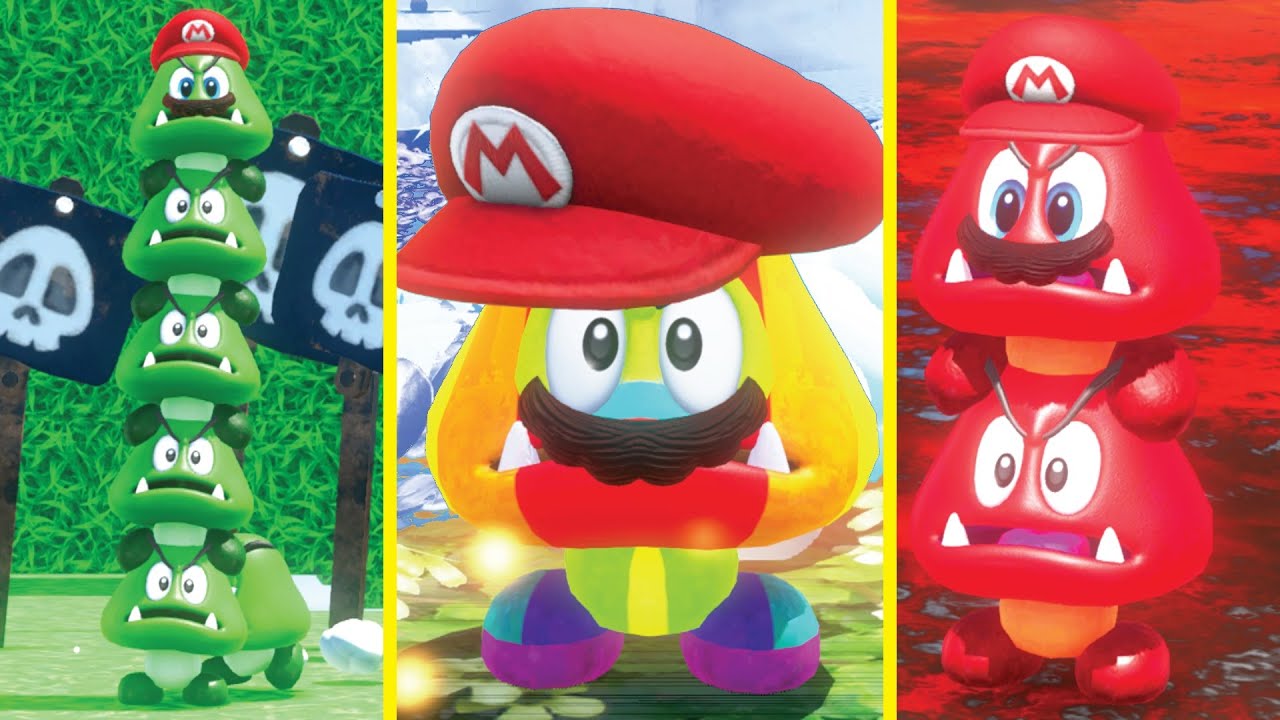 What if Mario Odyssey had Custom Goombas? - YouTube