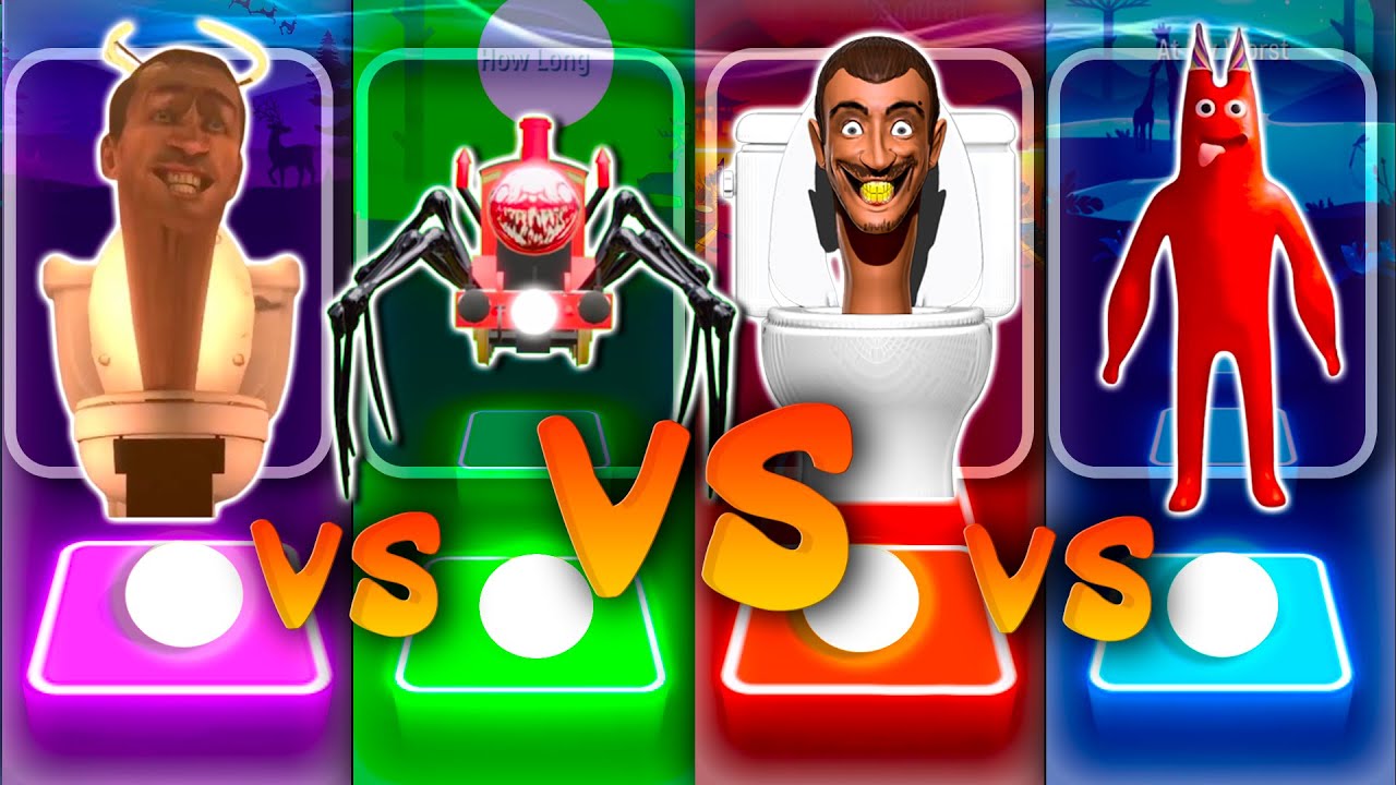 ANGEL SKIBIDI 💩 TOILET 🆚 Choo-Choo Charles 🆚 SKIBIDI TOILET 🆚 Garten of ...
