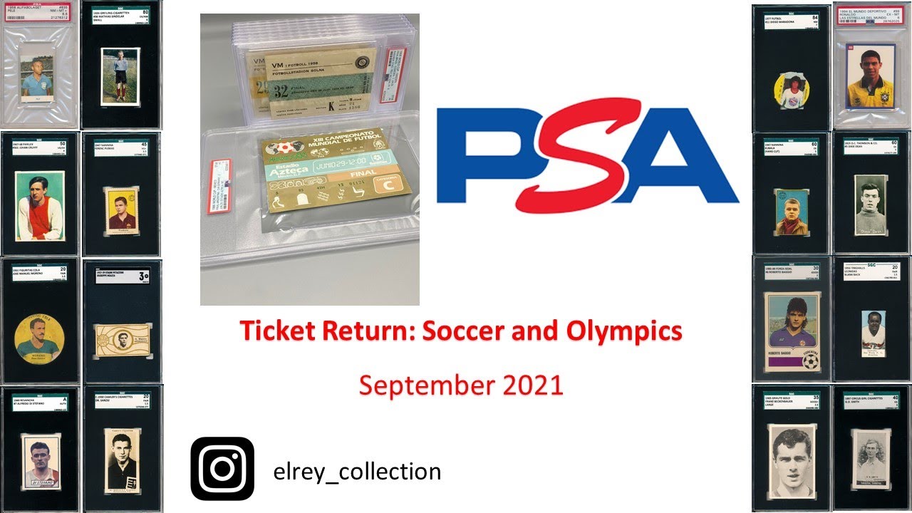 PSA Ticket return unboxing - YouTube