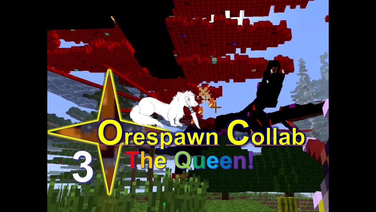 Orespawn Collab Queen Fight With TheyCallMeDanger! | Orespawn Modded ...