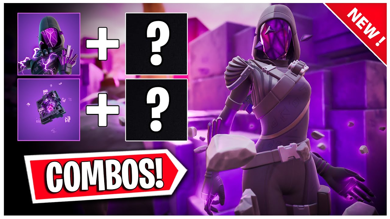 *NEW* CUBE ASSASSIN COMBOS in Fortnite - Fortnite Crew Pack - YouTube