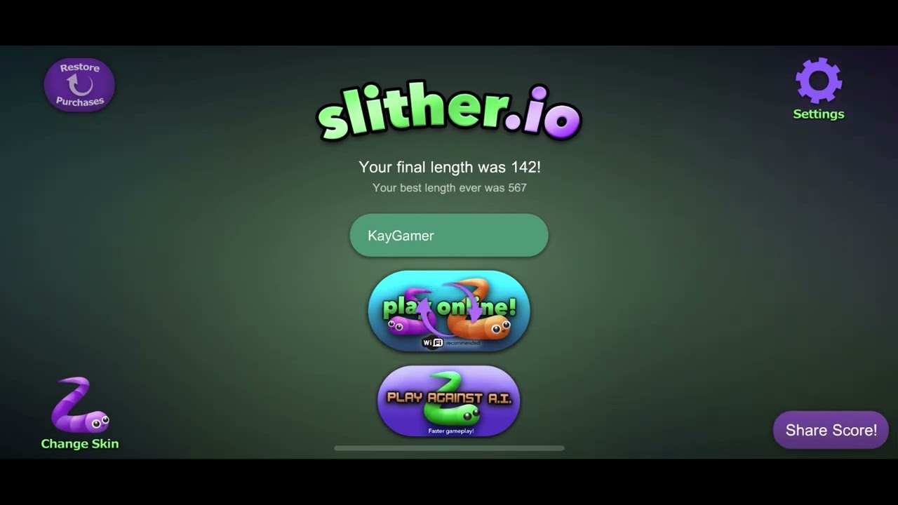 Slither.io on the iOS - YouTube