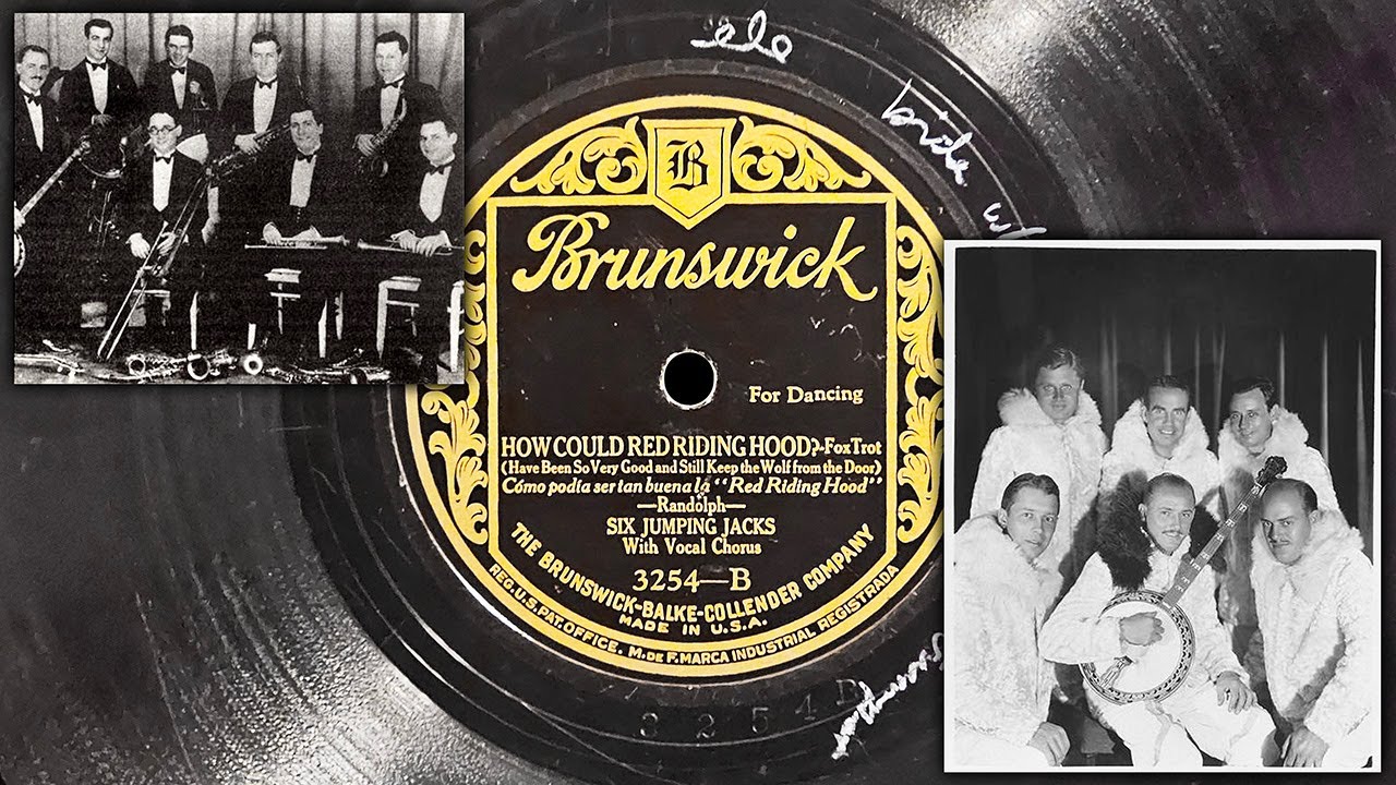 Six Jumping Jacks - How Could Red Riding Hood ~1926 - YouTube