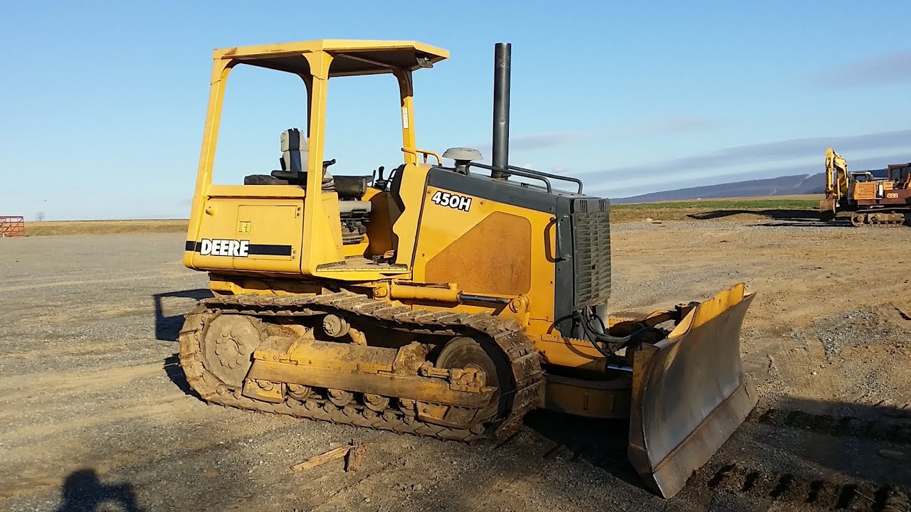 John Deere 450H Dozer... - YouTube