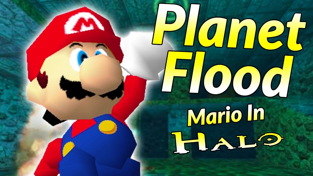 Planet Flood D | Modded Halo With Mario?!? - YouTube