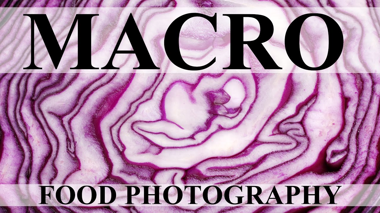 Macro food photography where to start - YouTube