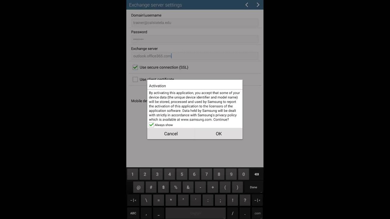 How to set up Cal State LA email on Android Devices - YouTube