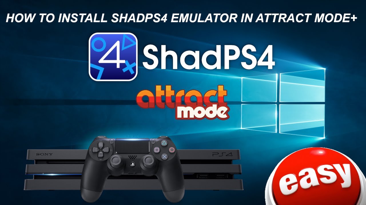 HOW TO - Add ShadPS4 to Attract Mode Plus Frontend - YouTube