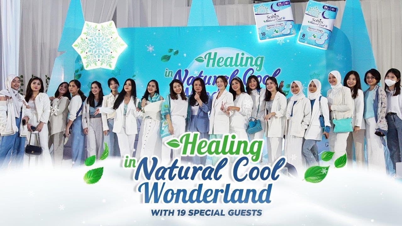 Softex Natural Cool "Healing In Natural Cool Wonderland" On Ground ...