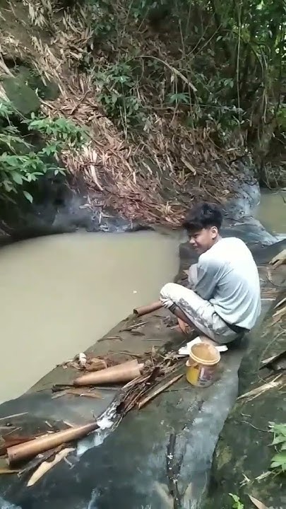 Mancing Ikan di Sungai Strike Ikan Wader - YouTube
