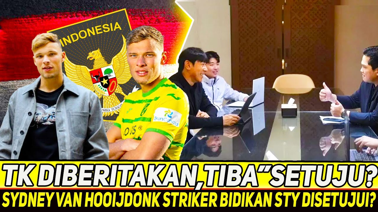 timnas Indonesia~naturalisasi sydney van hoijdonk~kode 3 keturunan ole ...
