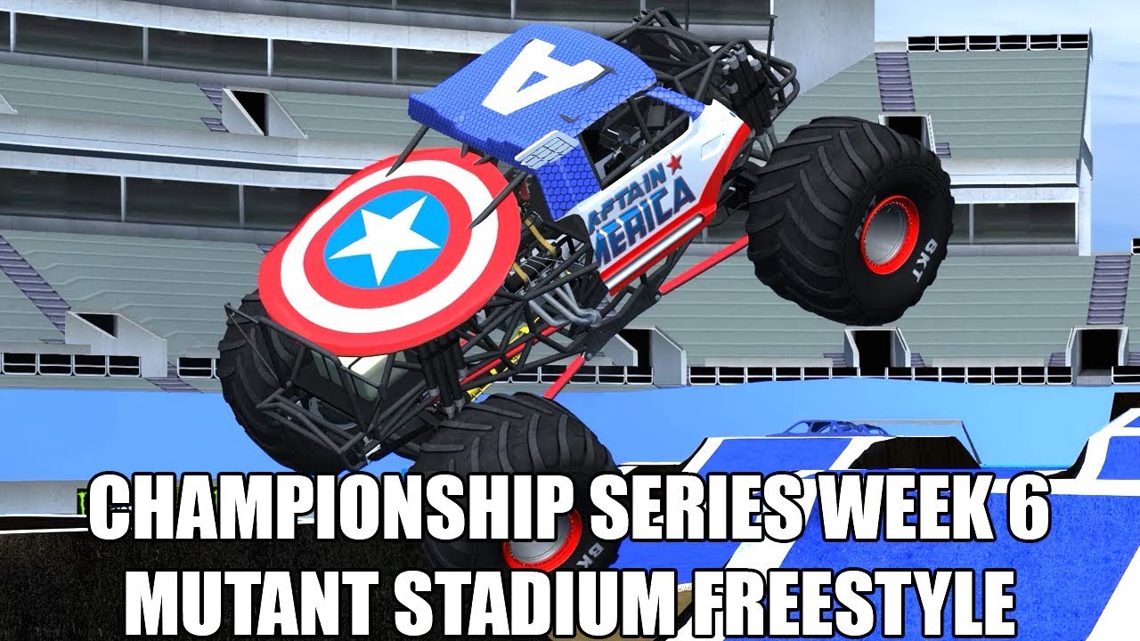 Mutant Stadium Freestyle - BeamNG.Drive Monster Jam Championship Series ...