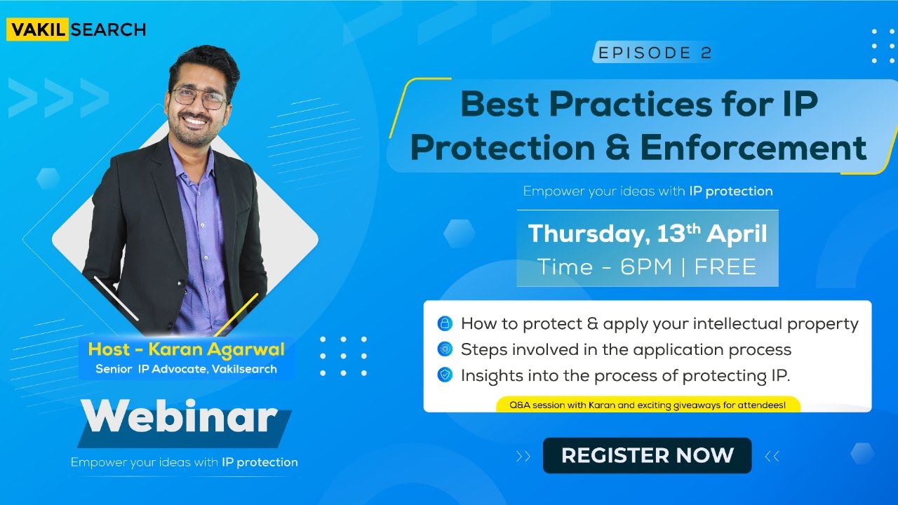 Best Practices for IP Protection & Enforcement - YouTube
