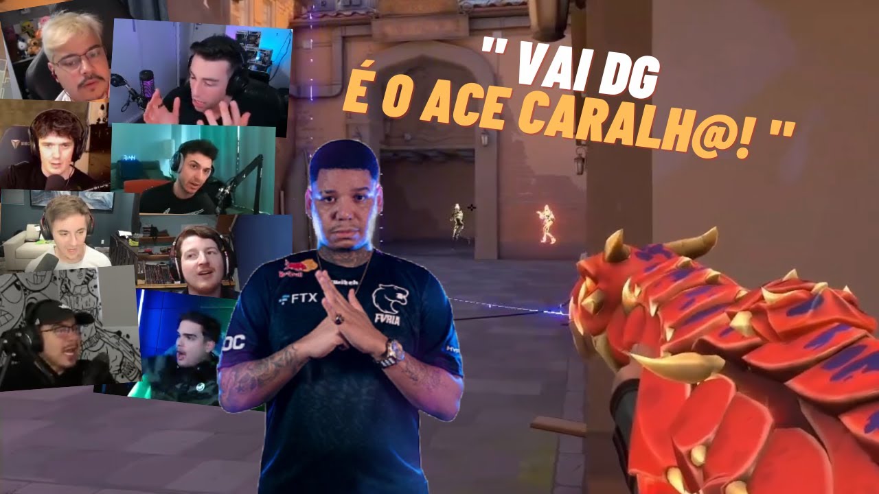 REAÇÃO DOS STREAMERS AO 4K DO DGZIN AMASSANDO A CLOUD9 - YouTube