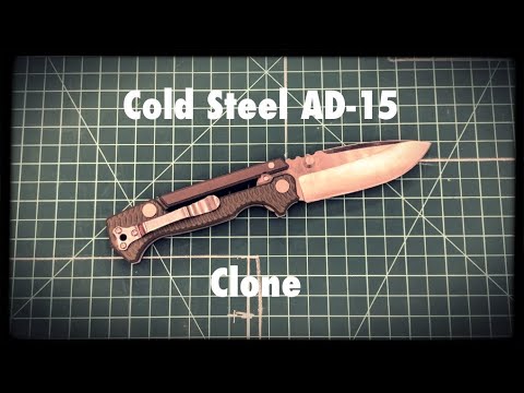 Cold Steel AD-15 Clone - YouTube