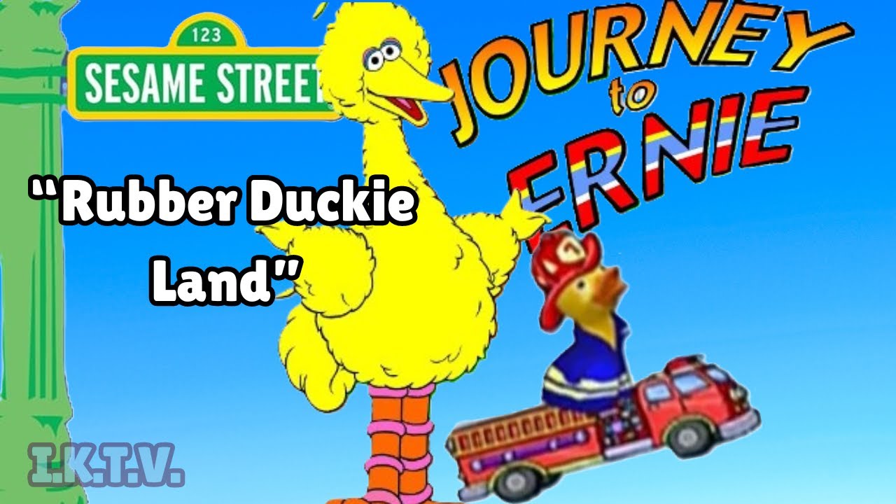 Sesame Street Journey to Ernie Rubber Duckie Land - YouTube