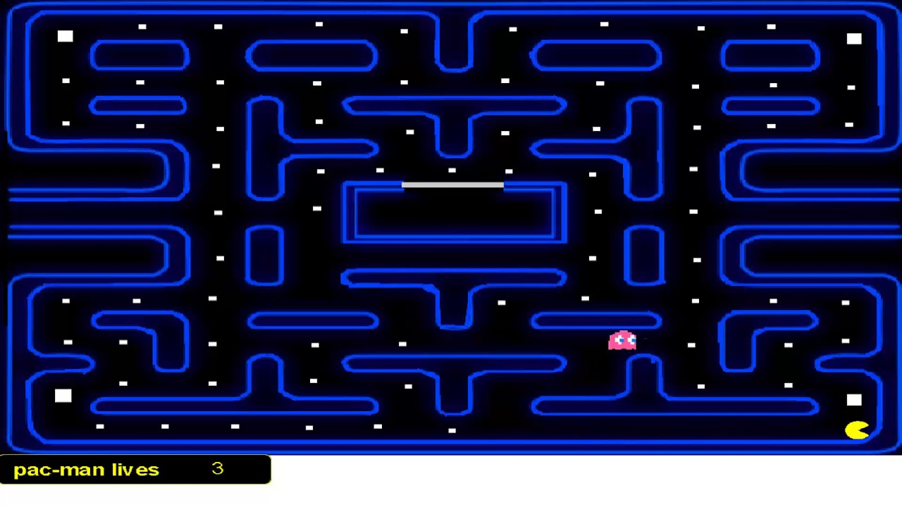 Empty Pacman Maze
