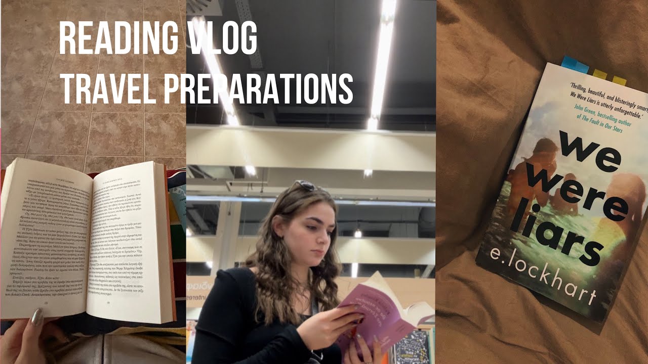 Reading vlog, new books, travel haul - YouTube