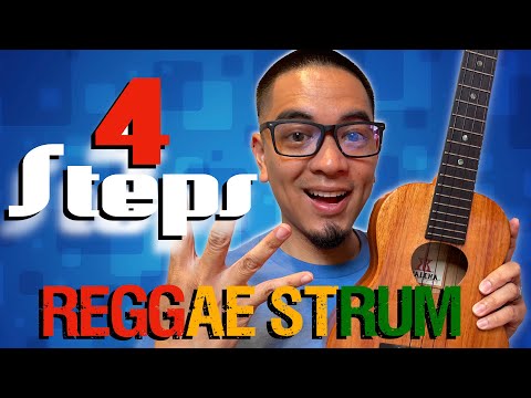 Reggae Strum Ukulele Tutorial 4 Steps - YouTube