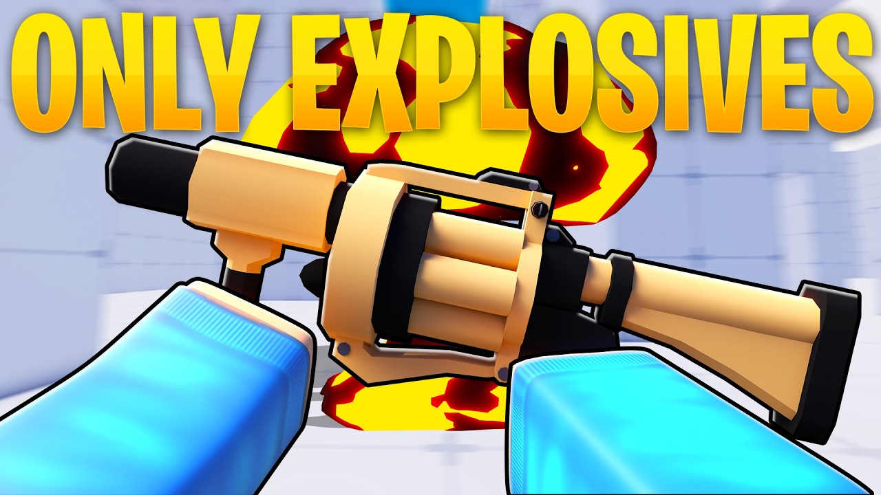 Winning Only Using EXPLOSIVES In Roblox Rivals… - YouTube