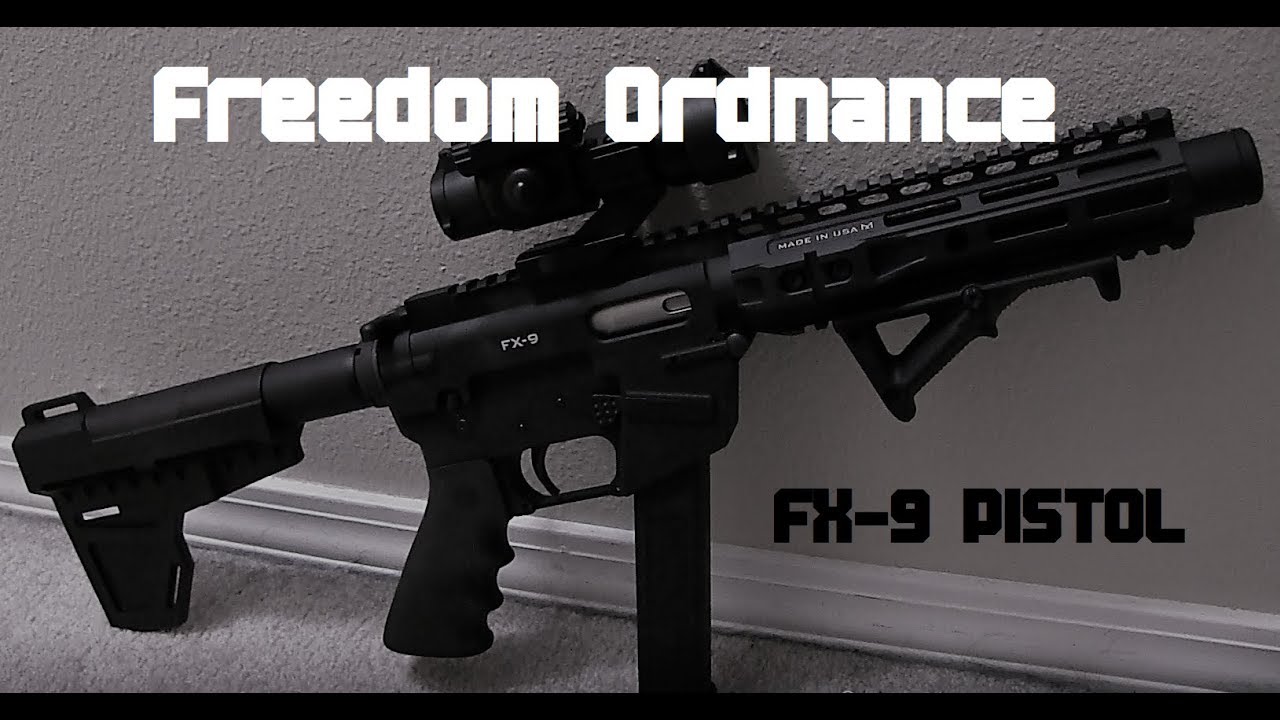 Freedom Ordnance FX-9 Pistol Review - YouTube
