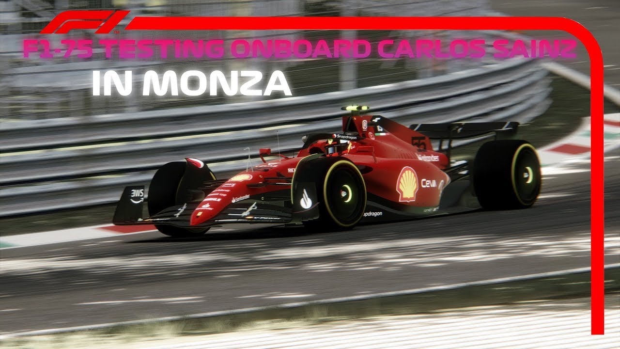 F1-75 Testing in Monza - YouTube