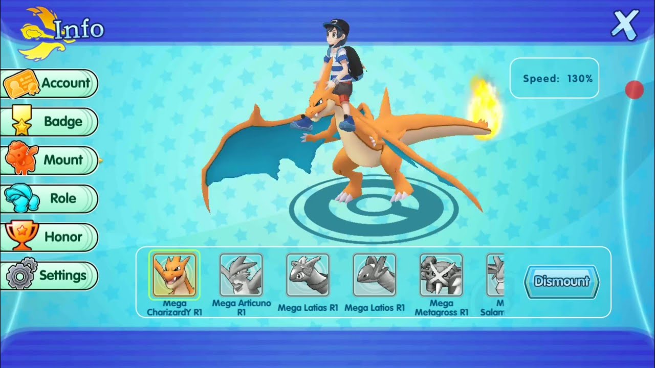 Mega Charizard Y evolution, ride and test!! - YouTube